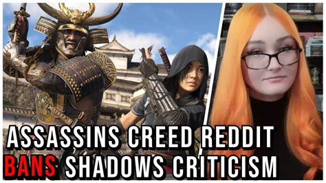 Assassins Creed Reddit Bans Gamers For Criticising Shadows Combat And Dei