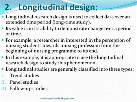 What Is Longitudinal Research Design Design Talk