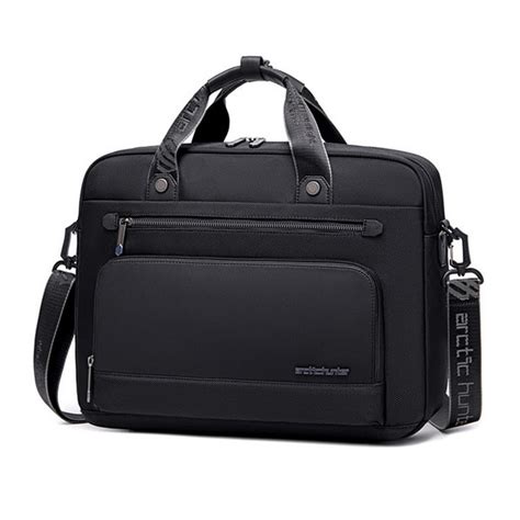 Чанта за лаптоп Arctic Hunter 40x30x12 см водоустойчива черна Emag Bg