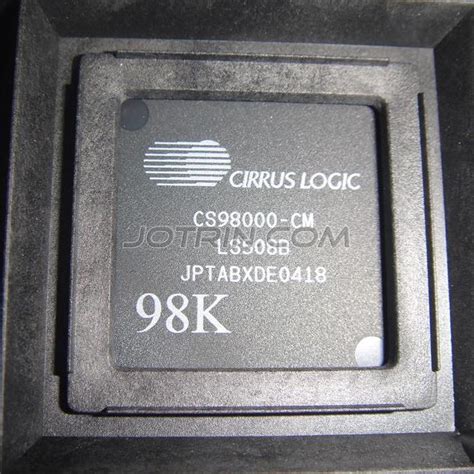 Cs98000 Cm Crystr Cirrus Integrated Circuits Ics Jotrin Electronics