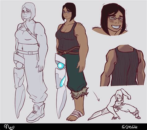 Artstation Prosthetic Leg Character Design