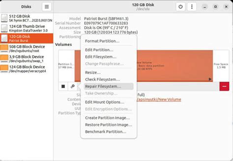 Ubuntu ошибка монтирования диска Udisks Error Quark 0 Xnix Adminstuff