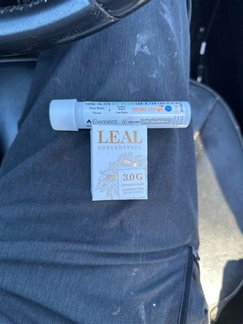 3 Grams Of Leal Live Resin For 25 Been Smoking Solventless And Forgot