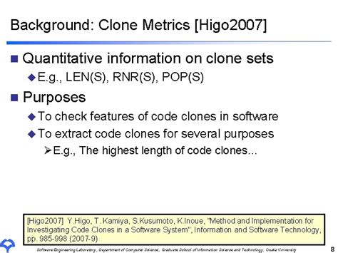 Finding Code Clones For Refactoring With Clone Metrics