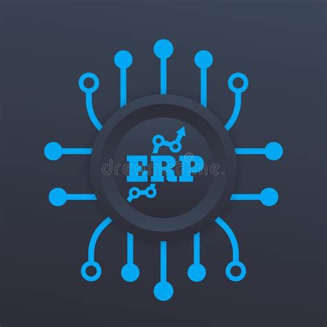 Erp Icon System Stock Illustrations Erp Icon System Stock Illustrations Vectors