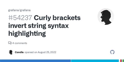 Curly Brackets Invert String Syntax Highlighting · Issue 54237