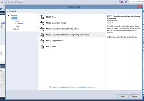 Why Default Asp Scaffolding Skips Some Of The Model Properties While Generating