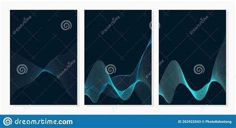 Technology Abstract Lines And Dots Connection Poster Or Cover Connection Digital Data And Big