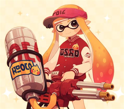 Splatoon Games Splatoon Inkling Game Art Li L Judd Joyreactor