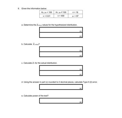 solved 6 given the information below a determine the