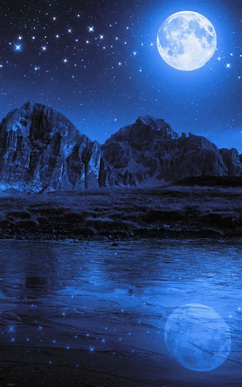 100 Blue Moon Wallpapers