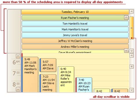 DayView AllDayAreaScrollBarVisible Property WinForms Controls