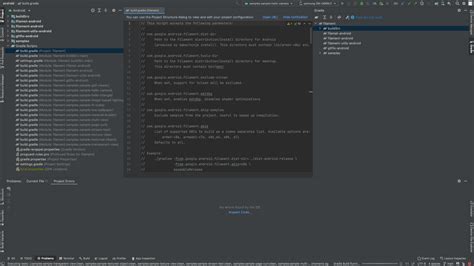 I Have An Issue Building The Filament Repository In Android Studio