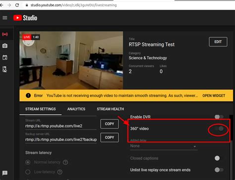 Rtsp Streaming Plug In Plugin Camera 360 Developer