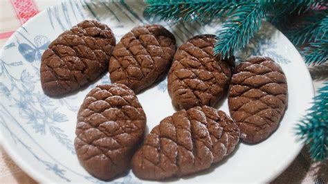 🎄 Праздничное печенье Шишки необычайно красивый и вкусный новогодний десерт к чаю Youtube