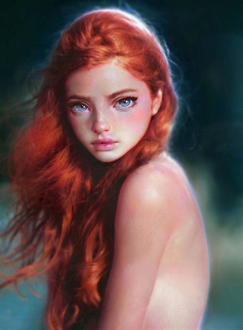 Artstation Sansa Irakli Nadar Digital Painting Portrait Portrait