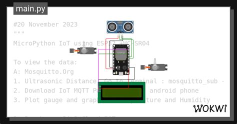 W5 Oct24 Esp32hc Sr04 Microphytonmqtt Task Mohd Fathurrahman Wokwi Esp32 Stm32 Arduino