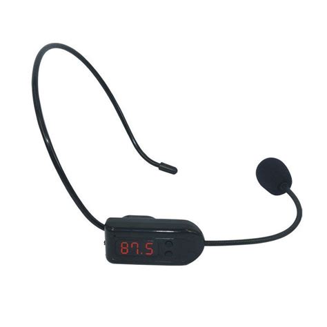 Tikeda Wireless Fm Condenser Microphone Headset Hands Free