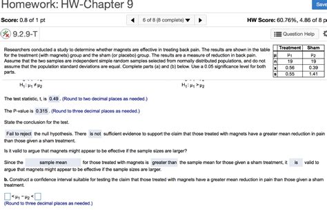 Solved Homework Hw Chapter 9 Save Score 0 8 Of 1 Pt 6 Of 8