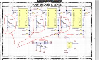 DRV8323R Using 3 X Internal Current Sense Amplifier For Sensorless BLDC Commutation Motor