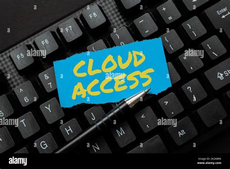 Writing Displaying Text Cloud Access Word Written On Software Tool