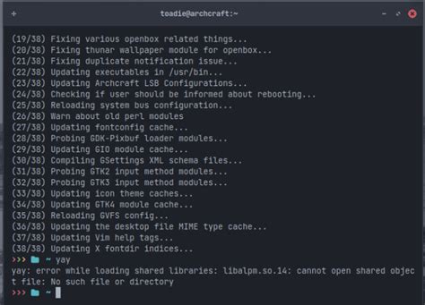 Arch Linux How To Repair Yay Linux Support