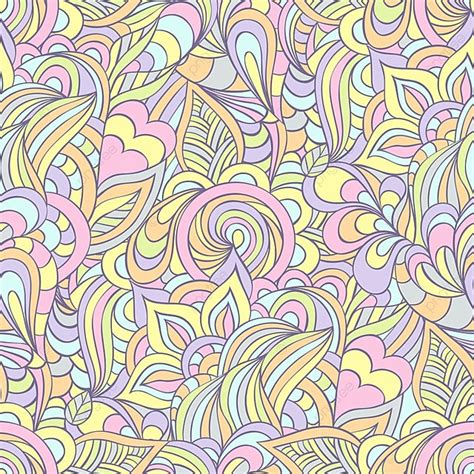 추상 꽃과 원활한 패턴의 벡터 일러스트 레이 션 배경 꽃무늬 아름다운 배경 일러스트 및 사진 무료 다운로드 Pngtree