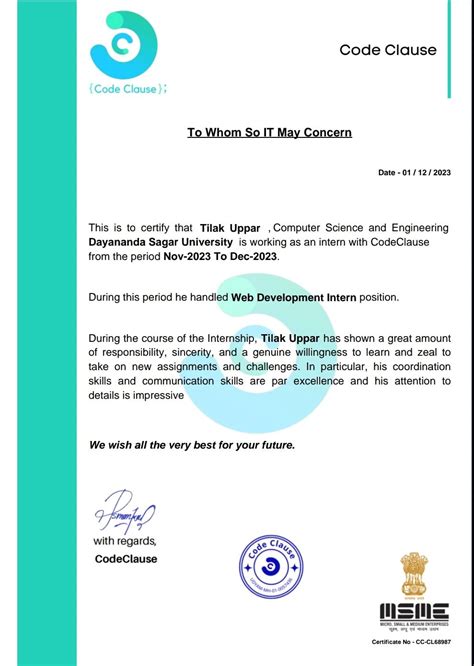 Tilak Uppar On Linkedin Webdevelopment Internshipjourney Codeclause