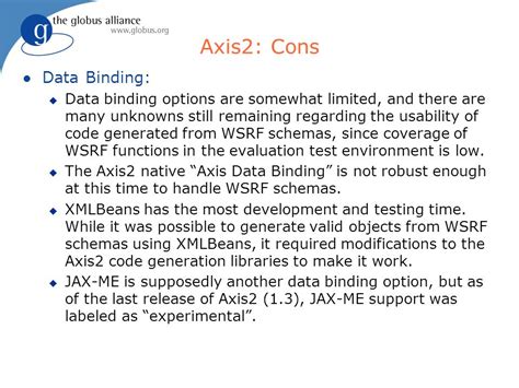 apache axis2 evaluation l goal u to evaluate axis2 performance and usability in the context of