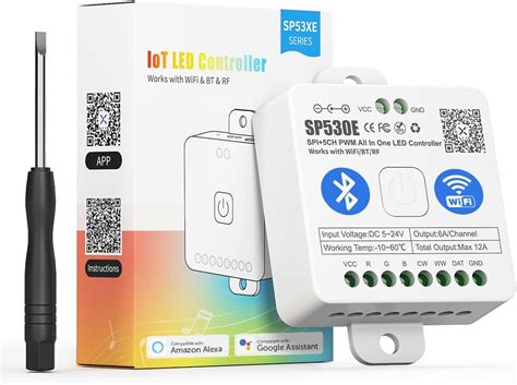 Btf Lighting Sp530e 2 4ghz Wifi Bluetooth 12in1 Led Controller Compatible With Ws2812b Sk6812