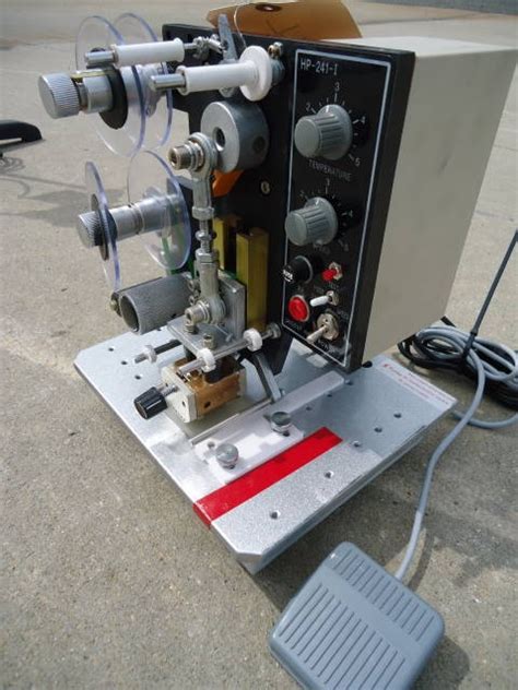 HP I HOT CODE PRINTER Wohl Associates