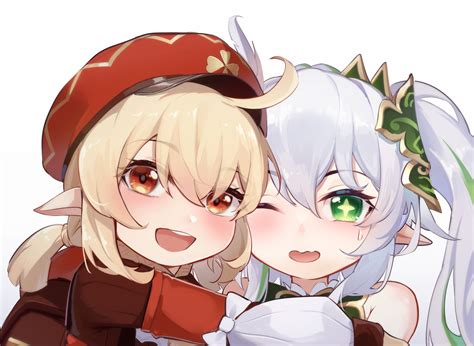 Nahida And Klee Genshin Impact Drawn By Ling Huanxiang Danbooru