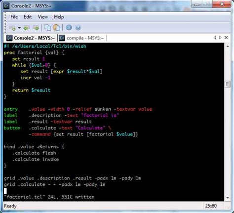 Dolphins Blue Note Tcltk 개발을 위한 기본적인 Tool Chain