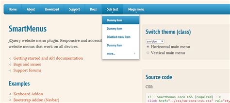 The Listed Voyage Free JQuery Navigation Menus IDevie