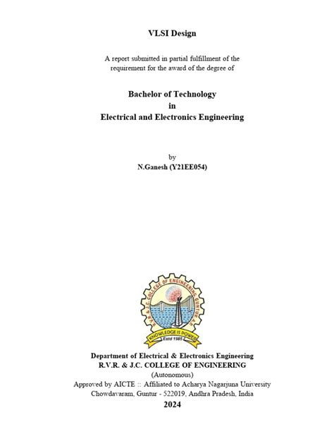 Vlsireport Pdf Hardware Description Language Field Programmable