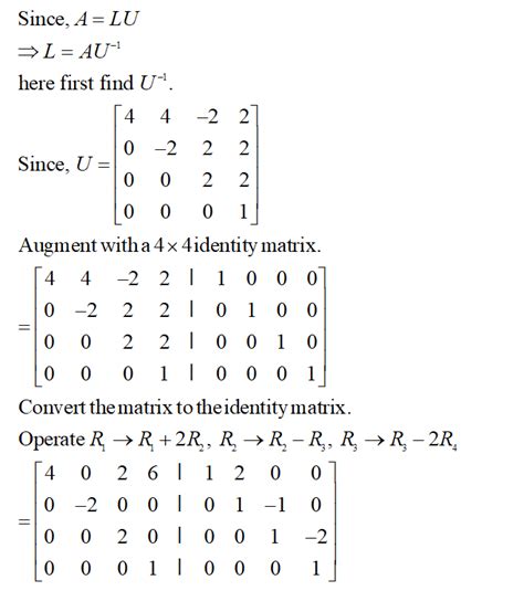 Answered Find An Lu Factorization Of The Matrix… Bartleby
