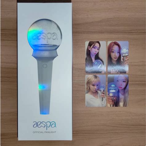 Aespa Official Lightstick With Pob Shopee Philippines