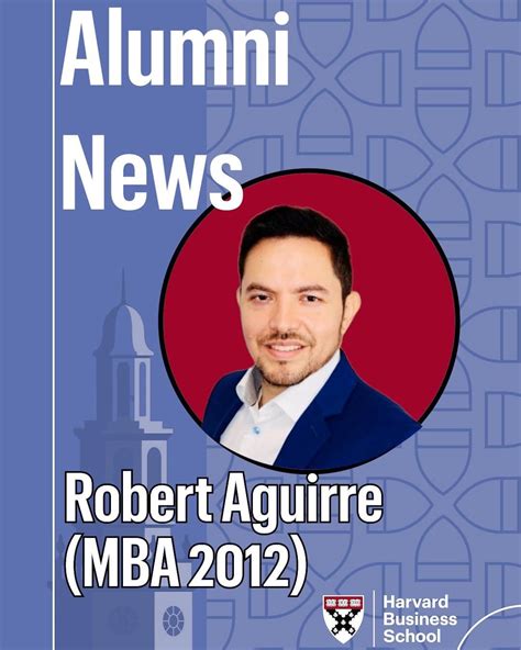 Alumni Making News Featuring Rob Aguirre Mba 2012 Congratulations