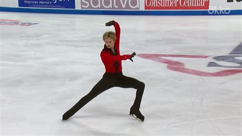 Гран при Isu 2023 2024 Короткая программа Илья Малинин смотреть