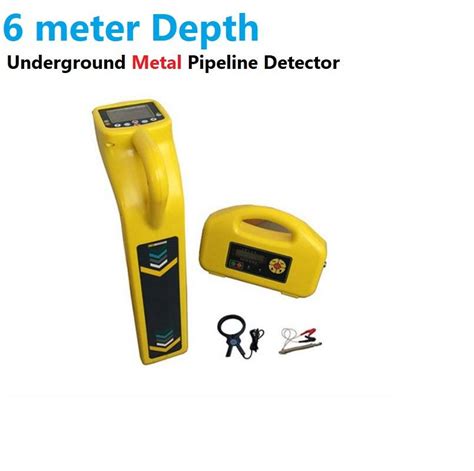 Intelligent Digital Underground Metal Pipeline 6 Meter Depth Detector With Multi Frequency