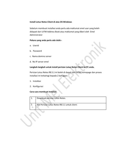 Cara Install Lotus Notes Client Pdf