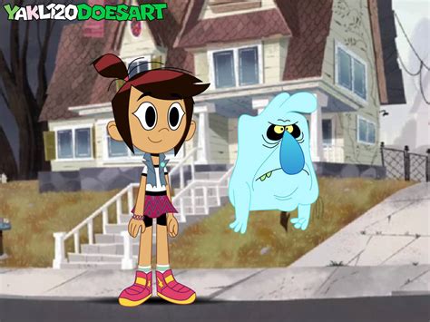 Molly Mcgee And Scratch The Ghost By Yakl120doesart On Deviantart