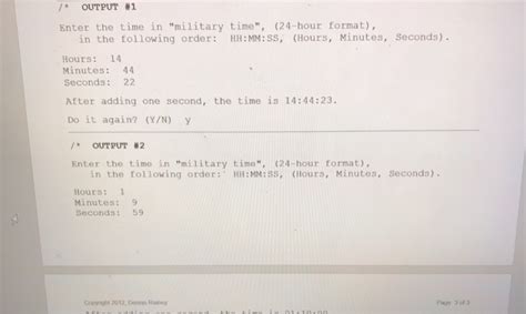 Solved Hw3f Struct Time Write A Program That Prompts
