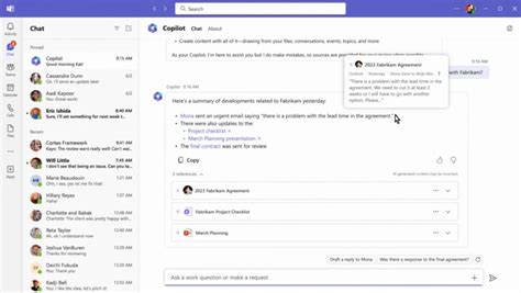 microsoft introduces business chat a new ai experience that surfaces the information and