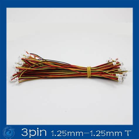 3 Pin Connector Wwire X 10 Sets3pin 125mm Grandado
