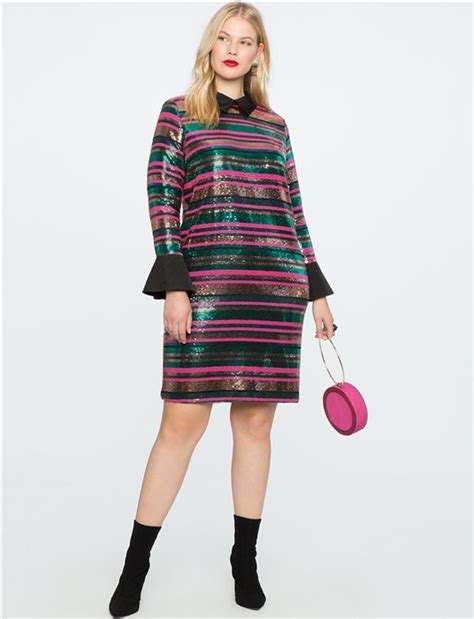 Plus Size Striped Dress 5