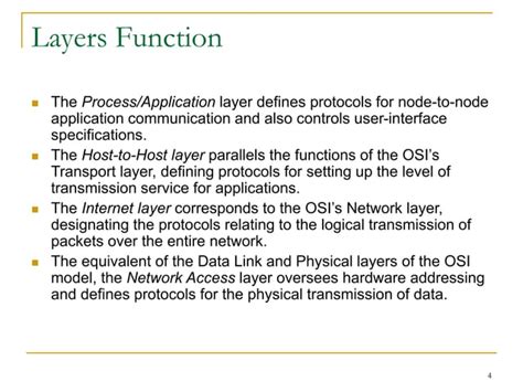 07 Tcp Ip And The Dod Model Ppt