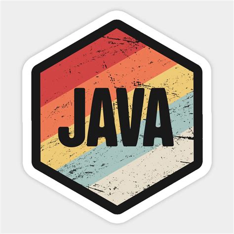 Retro Java Programming Icon By Meatman Computer Sticker Preppy Stickers Web Developer T