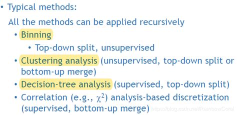 【数据预处理】数据归一化方法normalization，数据平滑smoothing binning method for data smooth csdn博客