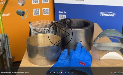 Installation Of Devatex® Bushings Using Liquid Nitrogen Federal